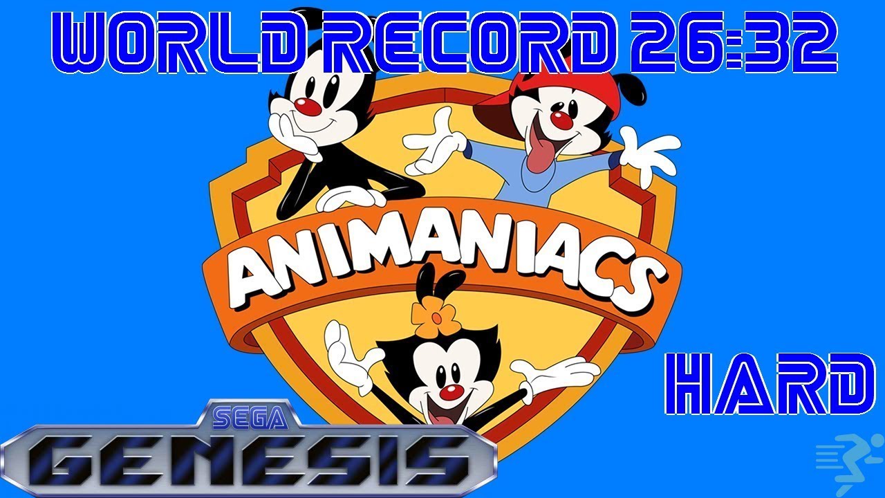 Animaniacs (Sega Genesis) HARD in 26:31 (World Record) - YouTube