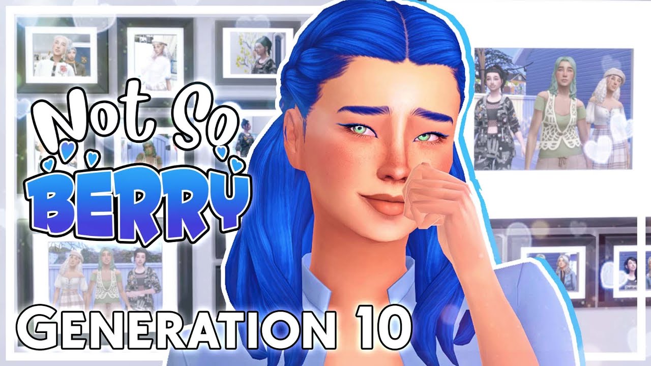 💙Not So Berry💙 Blue Generation 🏃‍♀️SPEEDRUN LEGACY💨 #TheSims4 - YouTube