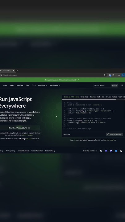 How to install Node js windows 11 in 2025 || simple Method by Dehati Coder Rana #shorts - YouTube