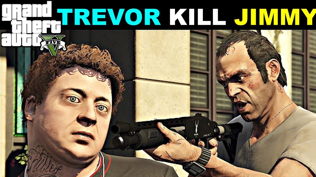 TREVOR KILL JIMMY | GTA V GAMEPLAY | RUMOR GAMERZ | - YouTube