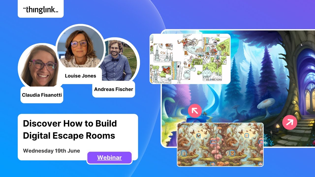 New Webinar! Discover How to Build Digital Escape rooms - YouTube