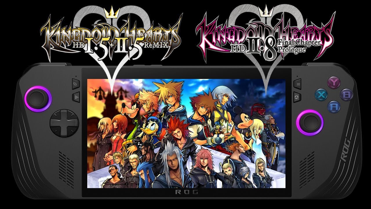 Kingdom Hearts Games NOW PLAYABLE on ROG ALLY & ROG ALLY X! - YouTube