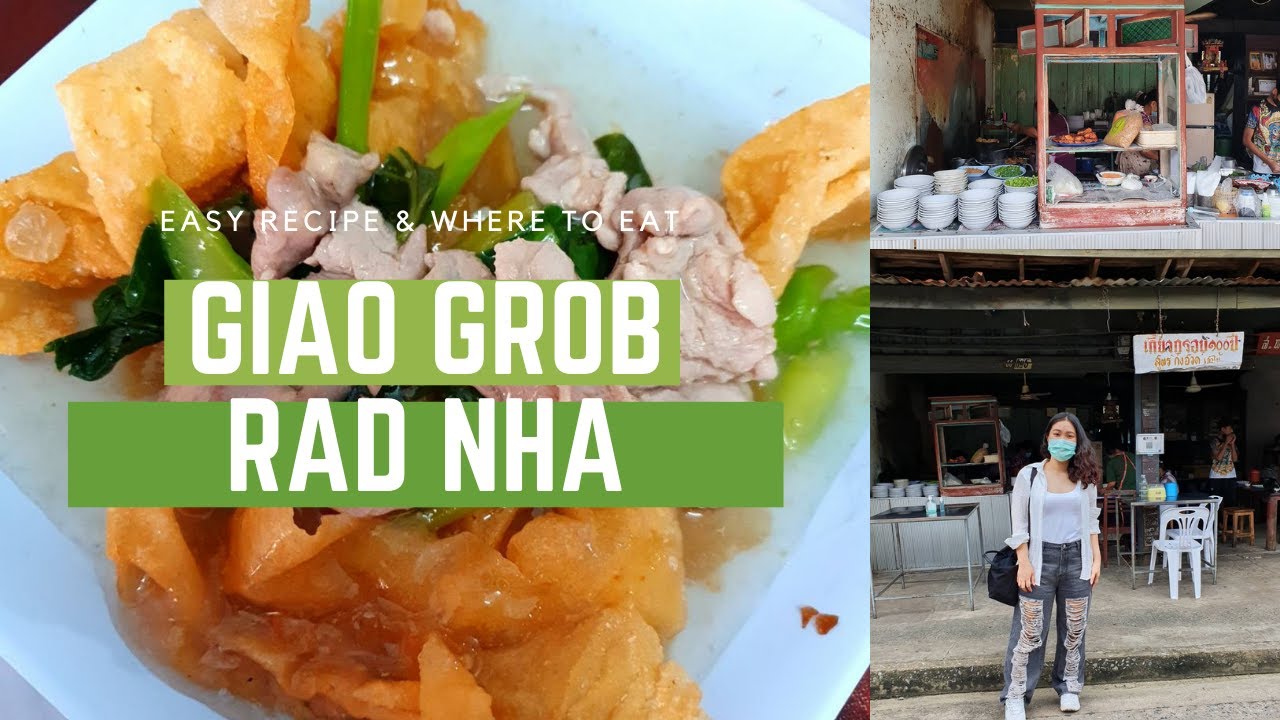 DEAR'S DISH : Giao Grob Lard Nha 😋 [ easy recipe & restaurant ...