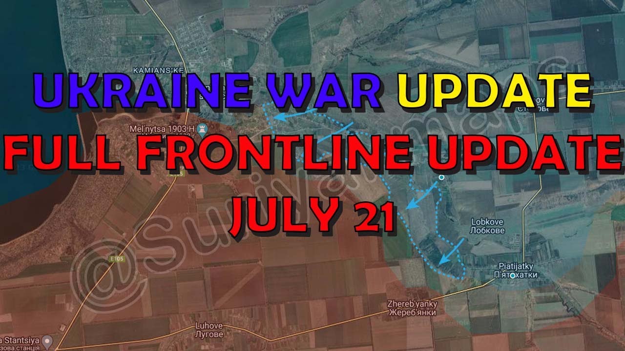 Ukraine War Update (20230721): Full Frontline Update, Russian Counter ...