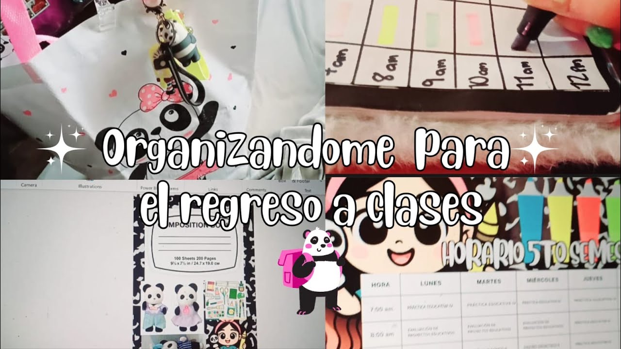 Organizandome para el regreso a clases 2025🎒- Fatima Nuñez 👩‍🏫💫 - YouTube
