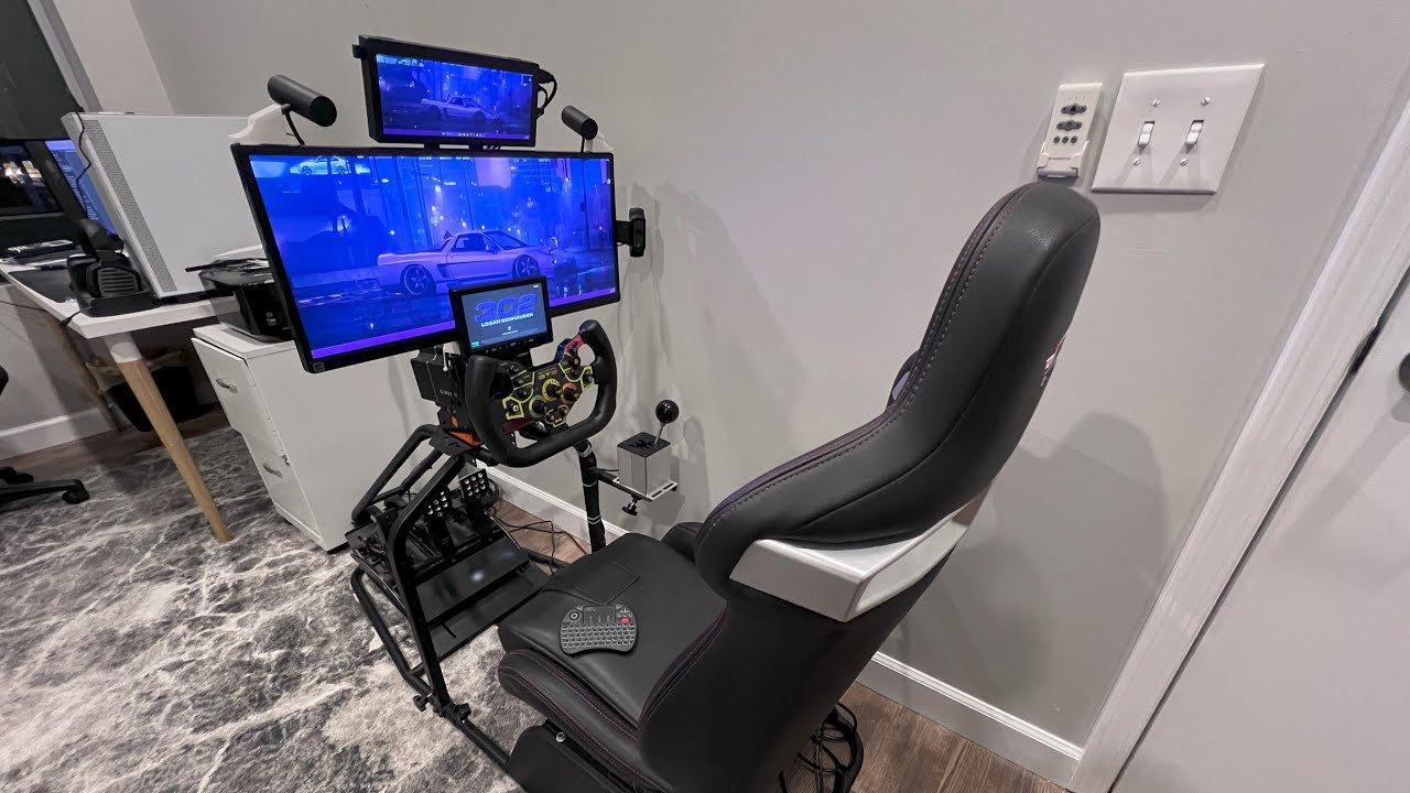 From Track to Sim: My iRacing Cockpit Setup Overview - YouTube