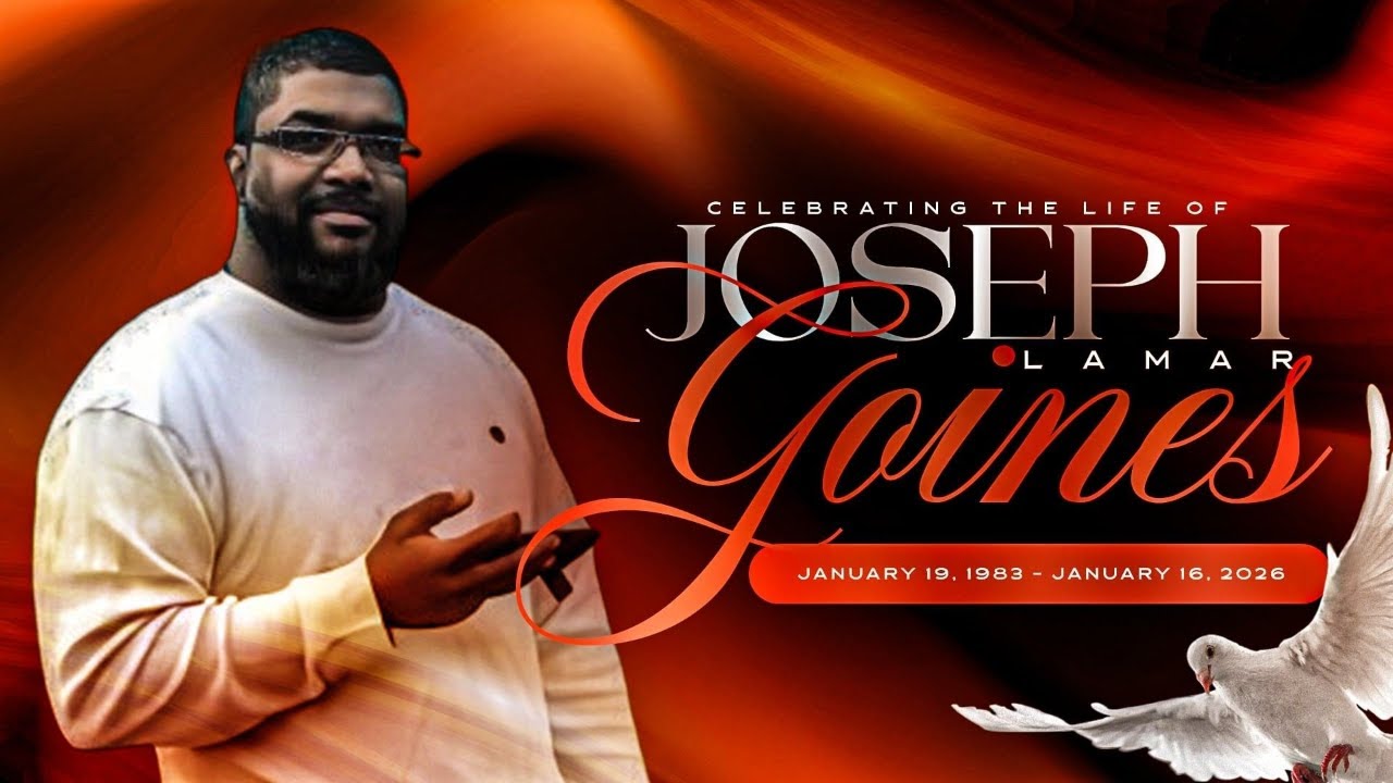 Celebrating The Life Of Joseph L. Goines - YouTube