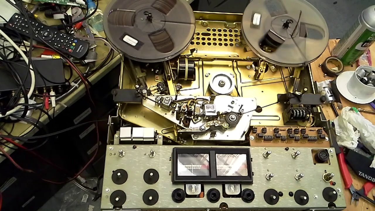 Tandberg TD 20 A reparasjon - YouTube