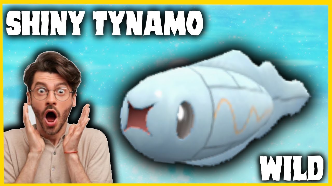 Wild Shiny Tynamo in Pokemon Scarlet & Violet - YouTube