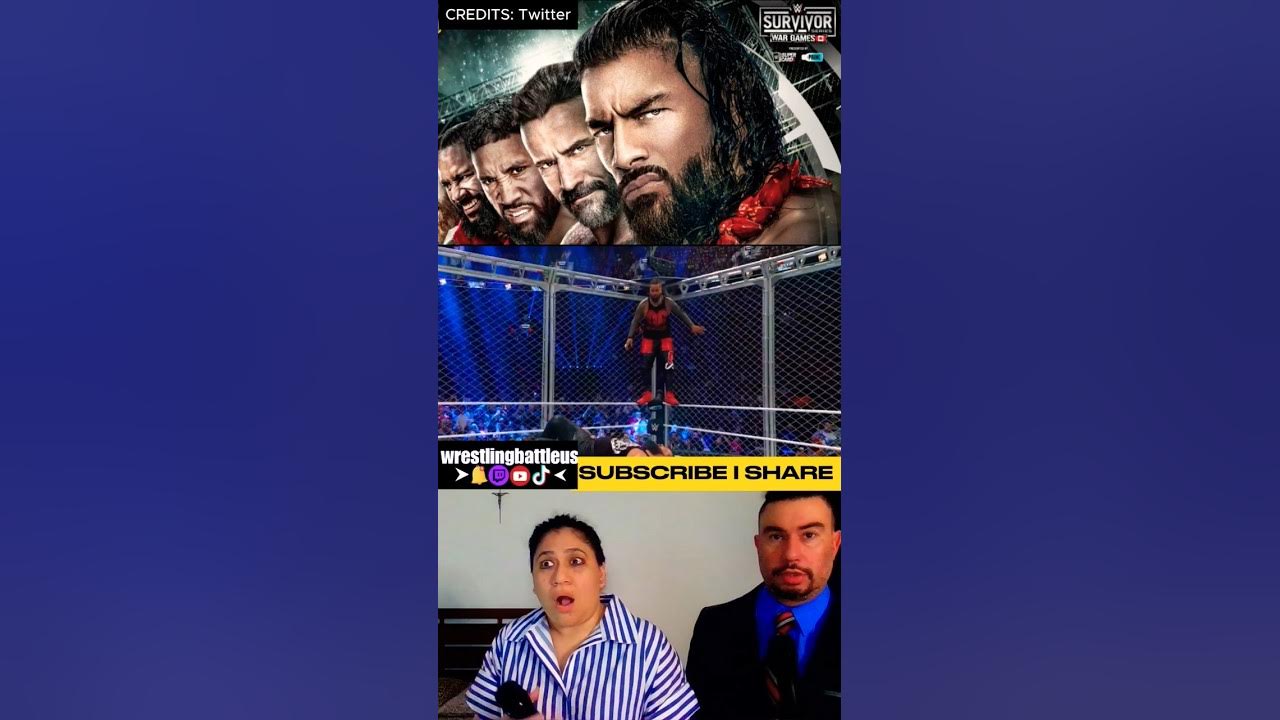 WWE SURVIVOR SERIES War Games: OG Bloodline vs. Bloodline. - YouTube