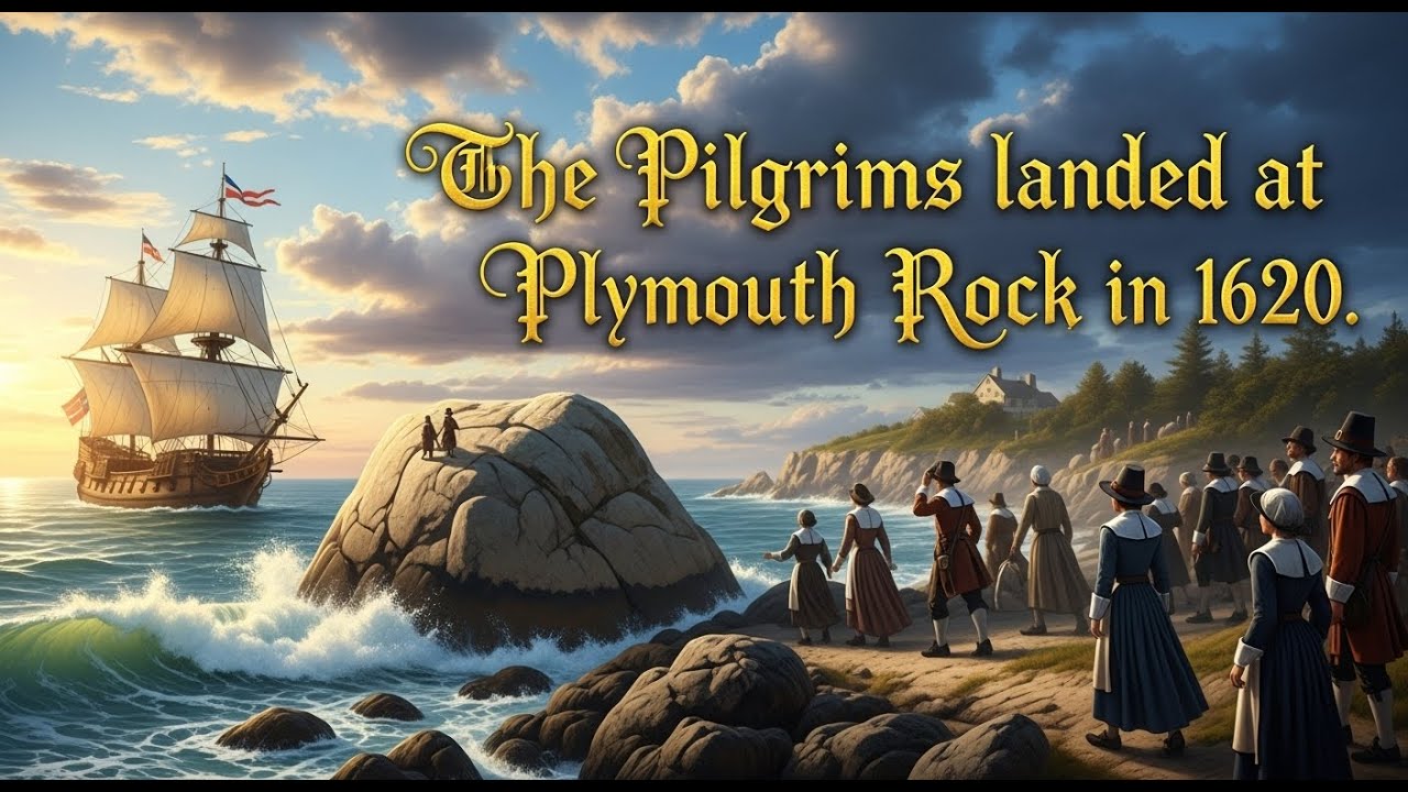 The Pilgrims and Plymouth Rock: The Journey of 1620 (Full Documentary ...