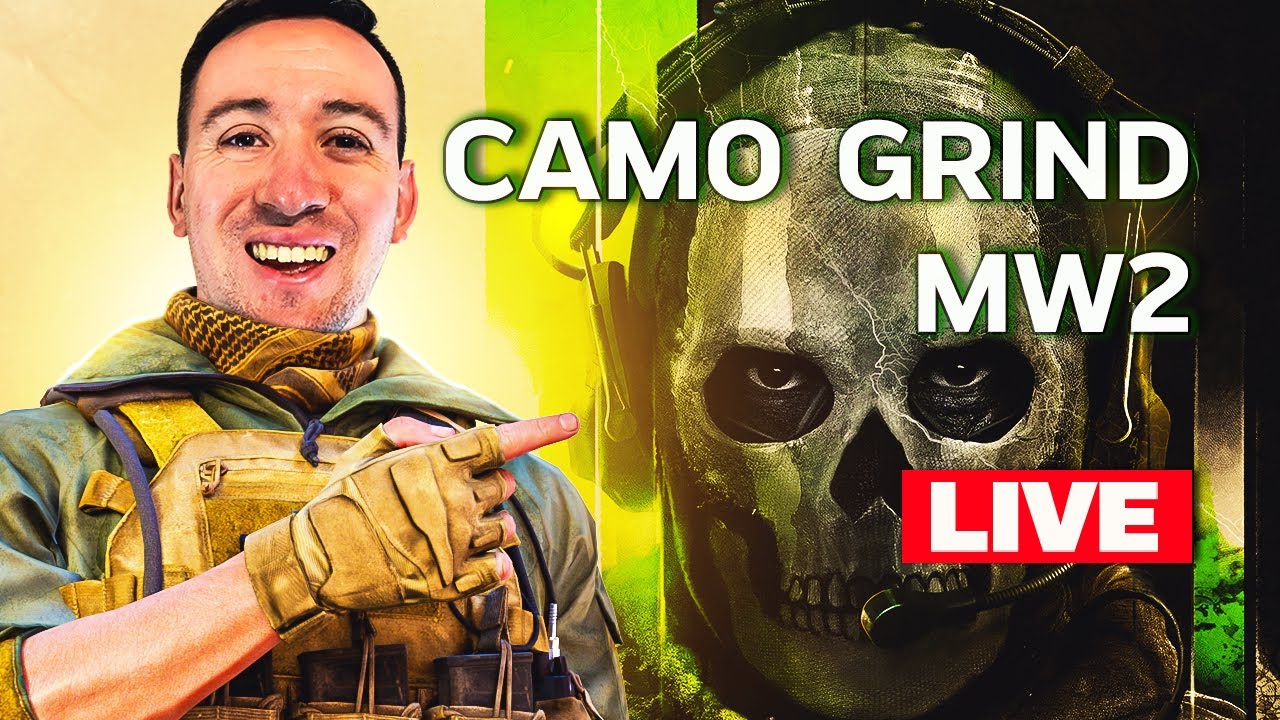 🔴LIVE - Fast Weapon Leveling + Camo Tips for MW2! - YouTube