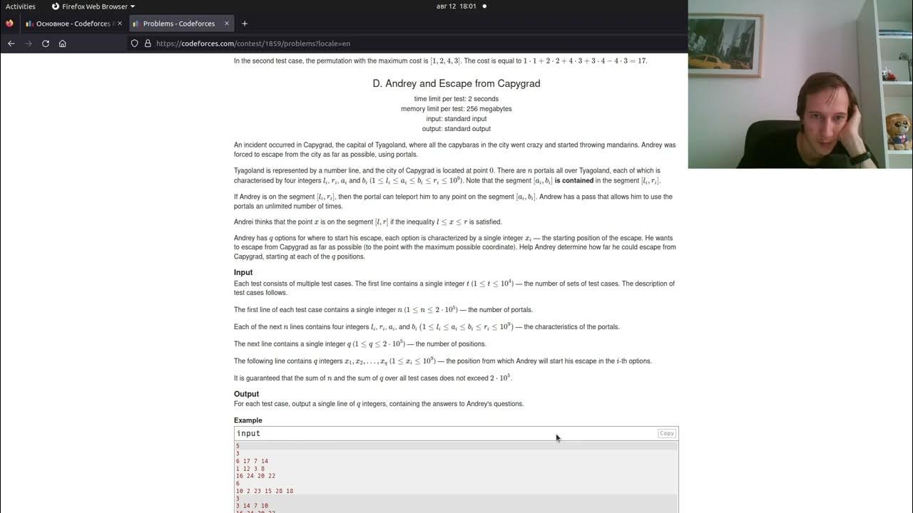 Codeforces Round 892 Div 2 Screencast Youtube