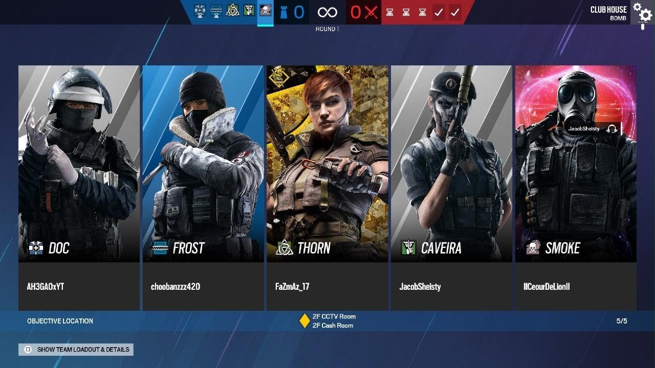 R6 Clubhouse 🤟 - YouTube