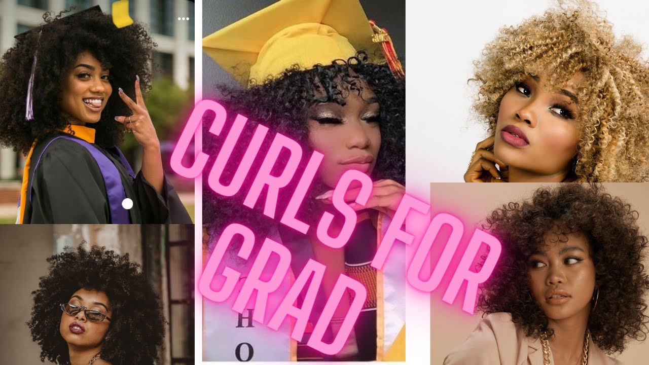 Graduation Curly Hair - YouTube