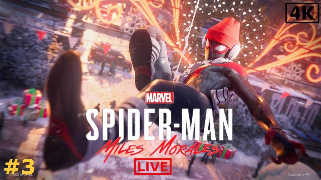 Spider Man Miles Morales Pc Gameplay Walkthrough Part 3 [4k 60fps Ultra