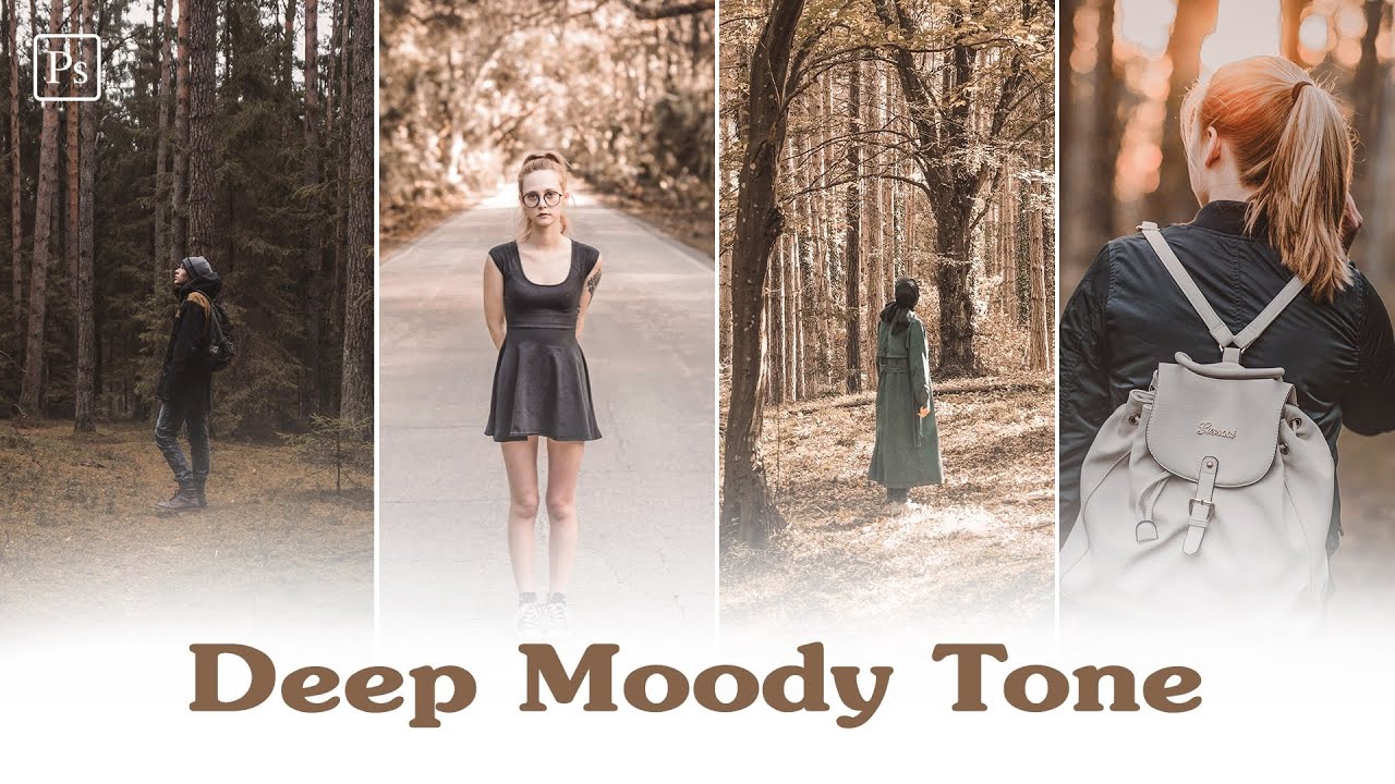 Deep Moody Tone | Photoshop Tutorial #photoshop #tutorial # ...