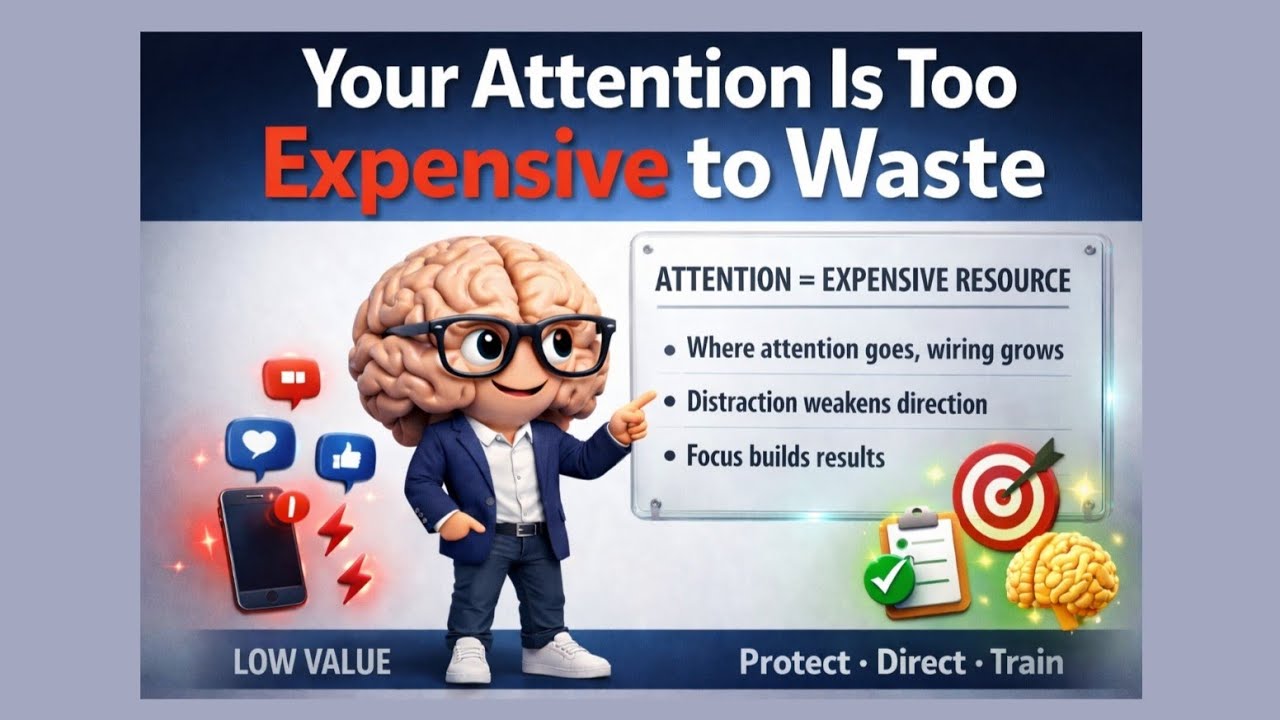 Morning Mental Workout: Too Expensive to Waste (Your Attention). ~ Dr ...