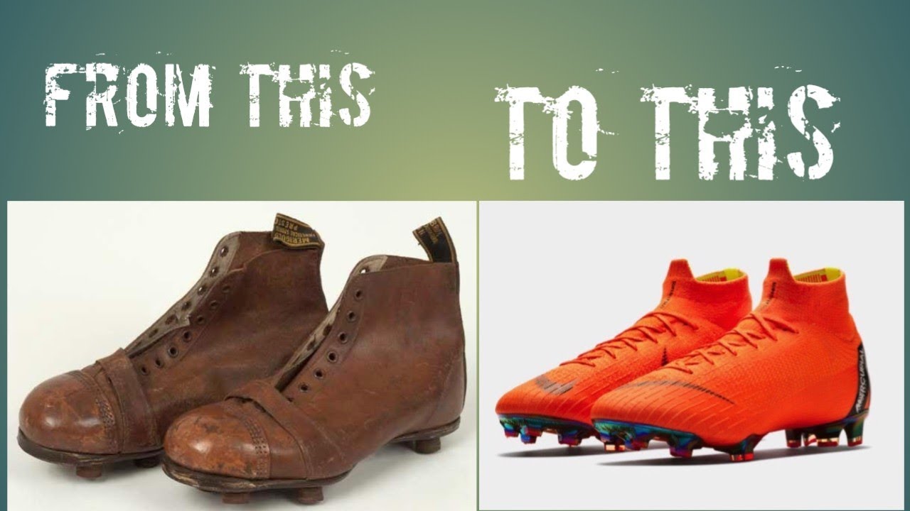 EVOLUTION OF FOOTBALL BOOTS#football #mbappe #sports - YouTube