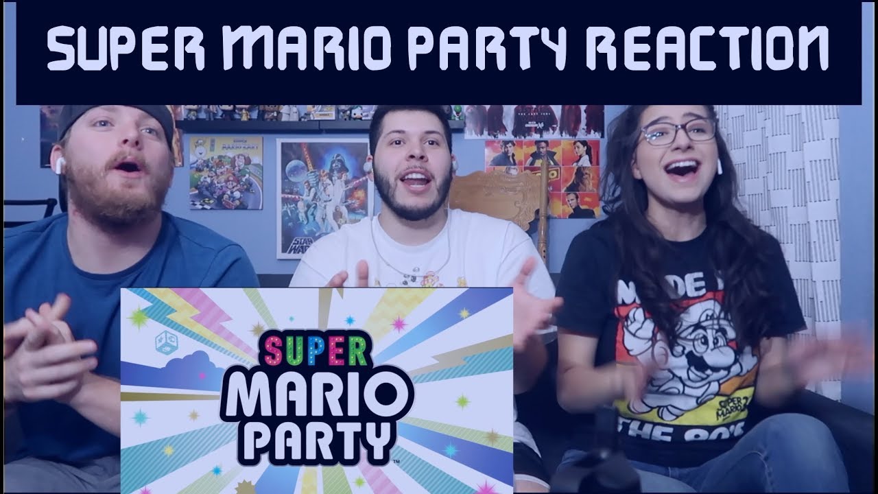 Super Mario Party REACTION at Nintendo Direct E3 2018 - YouTube