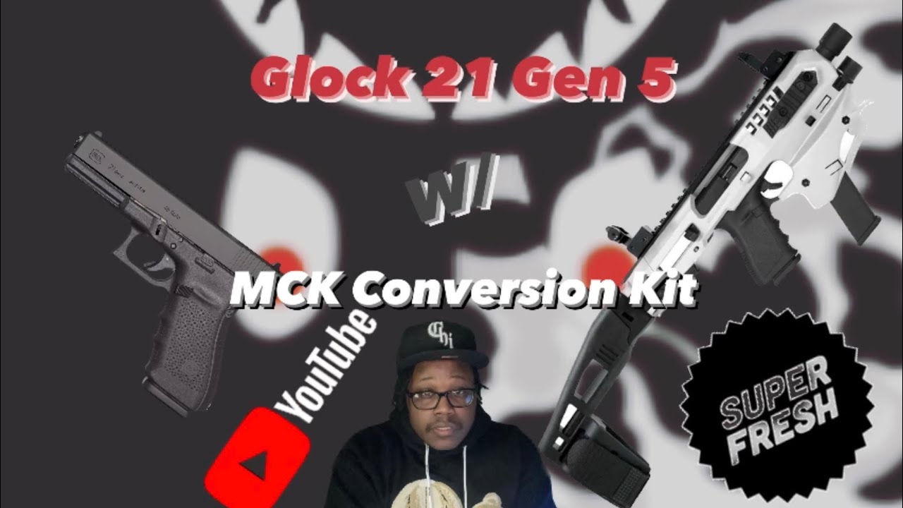 BNS Glock 21 gen 5 W| AdvancedMCK Kit - YouTube