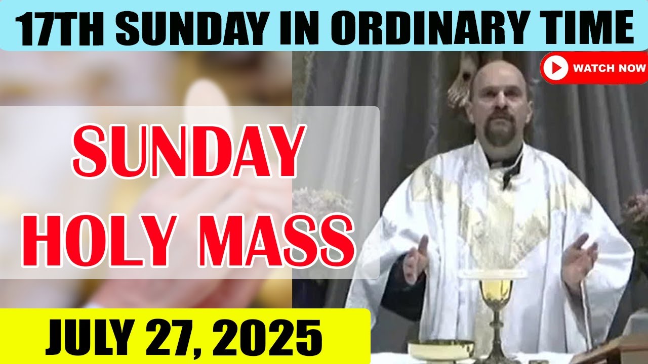Catholic Mass Today | Daily TV Mass, Sunday July 27, 2025 - YouTube