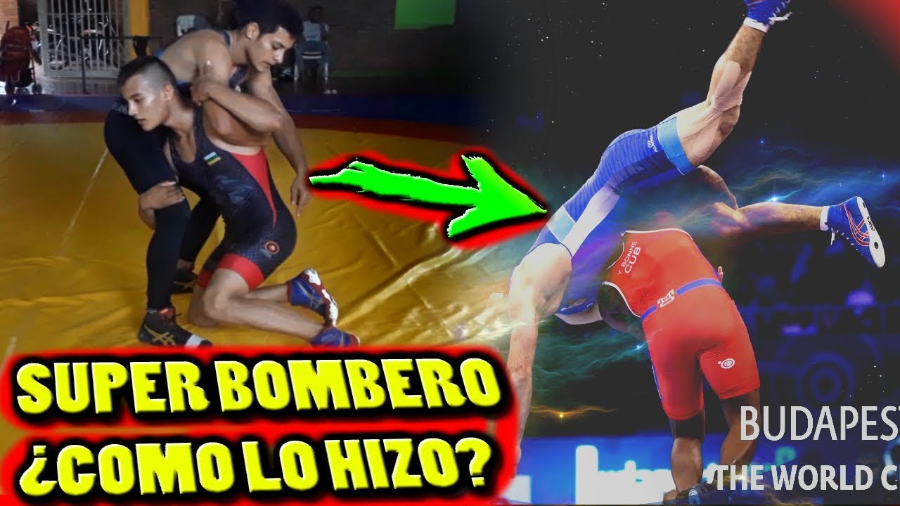 Super bombero de 5 puntos LUCHA OLIMPICA -Yowlys Bonne Rodriguez - YouTube
