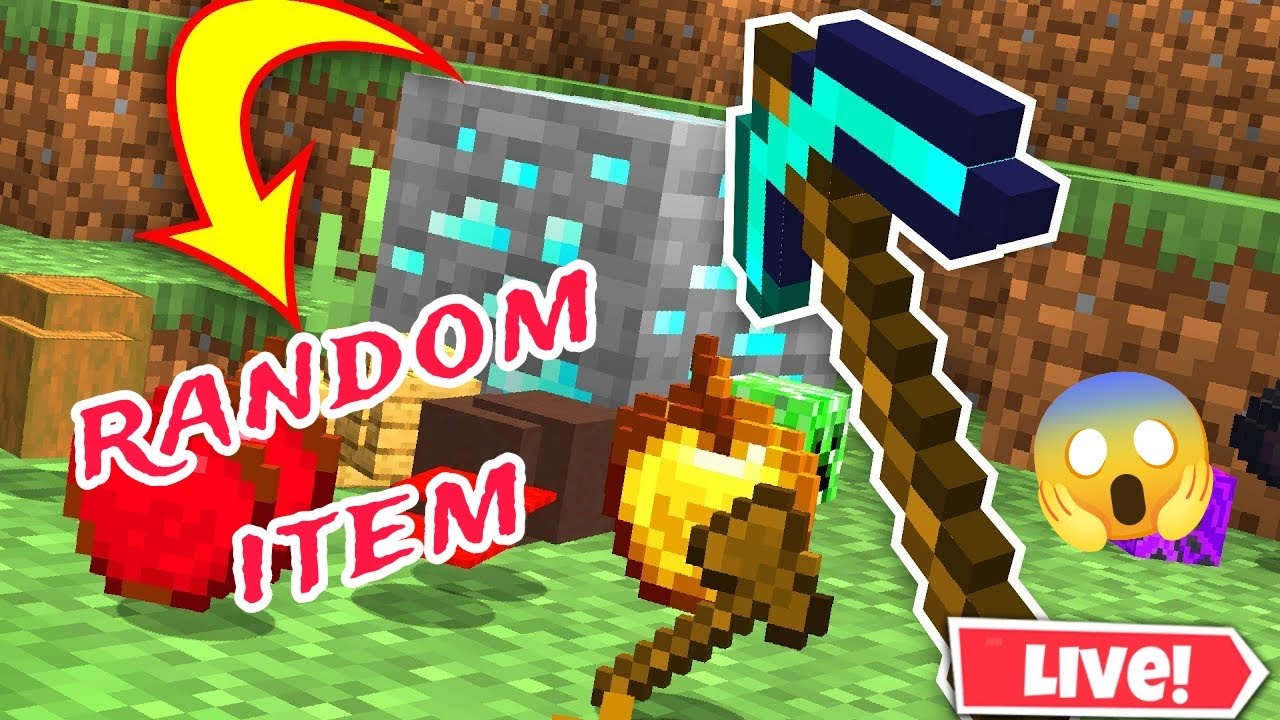 Minecraft random block || Minecraft live || lets goo - YouTube