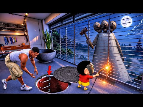 Franklin Secured His House To Save Shinchan From Granny | Gta V Bangla Gameplay