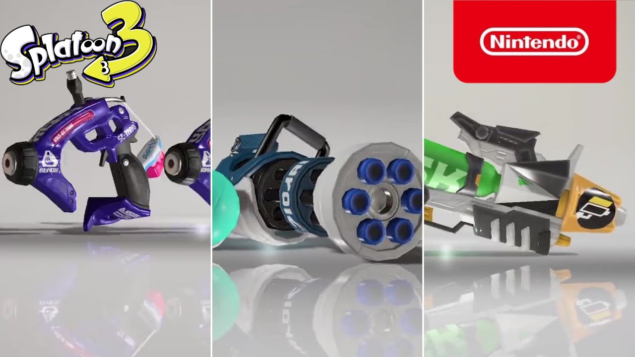 Splatoon 3 - Weapon Showcase Commercial #6 - YouTube