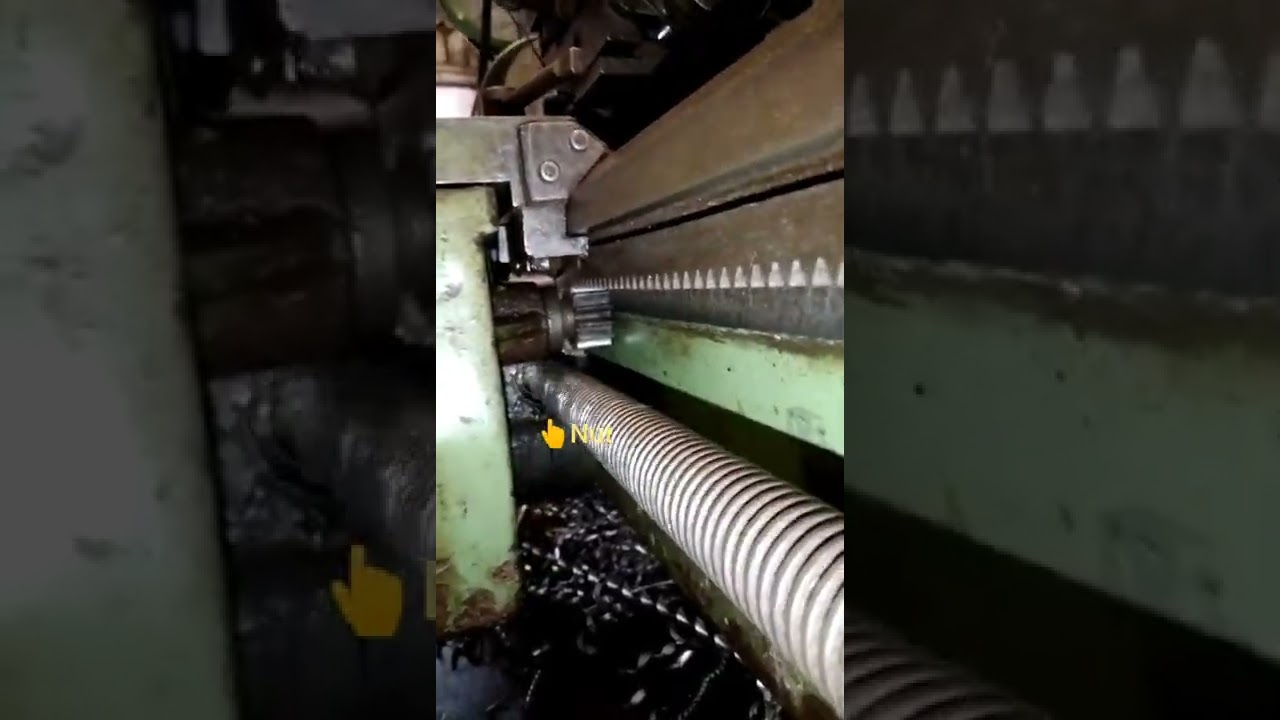 Rack and Pnion Mechanism in carriage of lathe Machine | Lead screw and ...