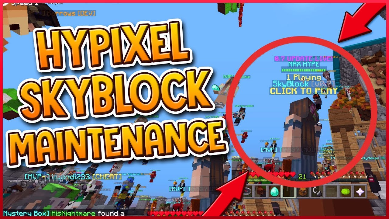 HYPIXEL SKYBLOCK IS DOWN!? - YouTube