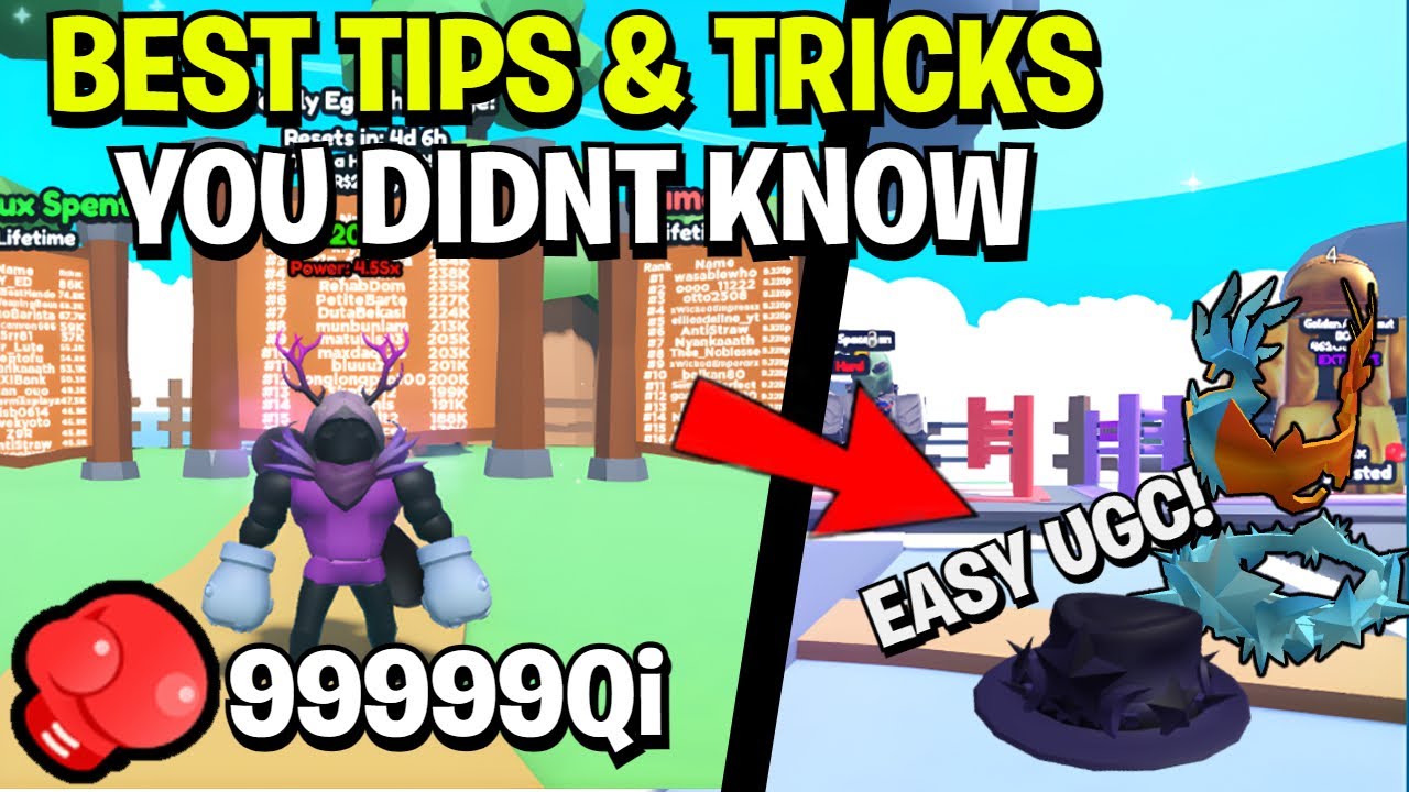 Best TIPS & TRICKS You Didnt Know To Become Master! | Roblox Punch ...