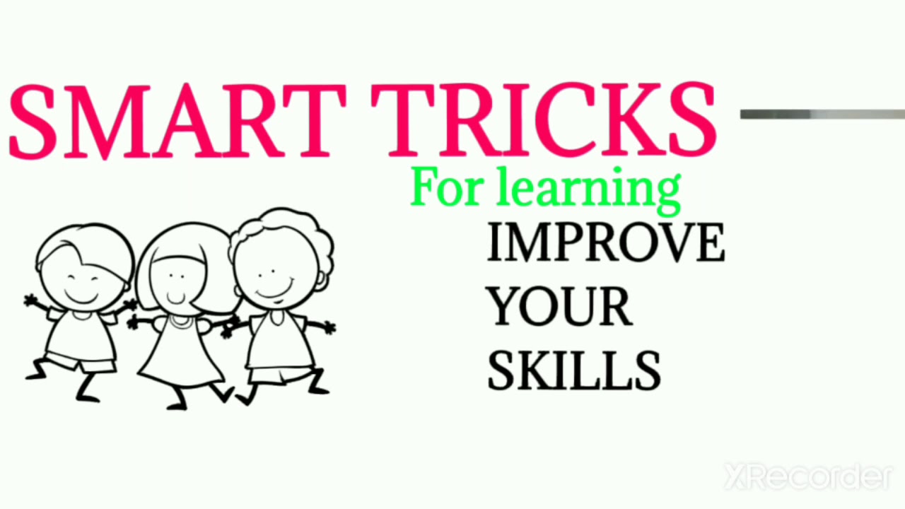 3 SMART TRICKS FOR LEARNING - YouTube