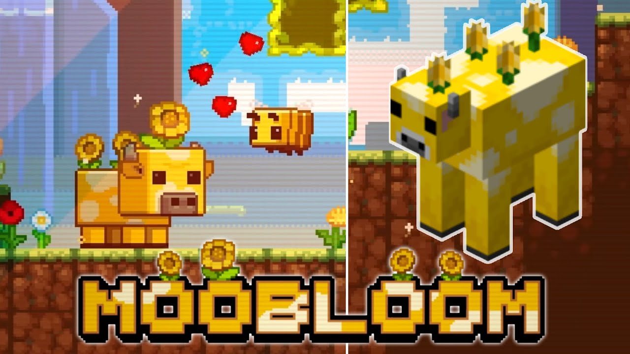 MINECRAFT - VOTE NA MOOBLOOM PARA SER ADICIONADA AO MINECRAFT! - YouTube