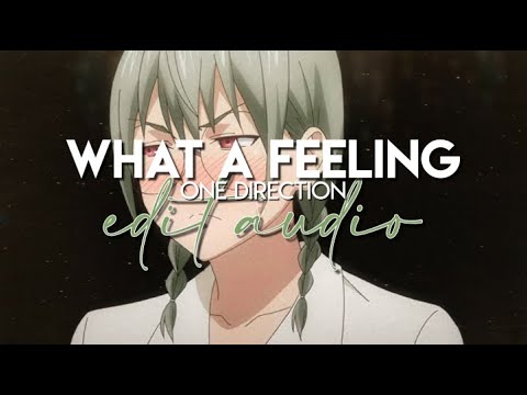 edit audio - what a feeling (one direction) - YouTube