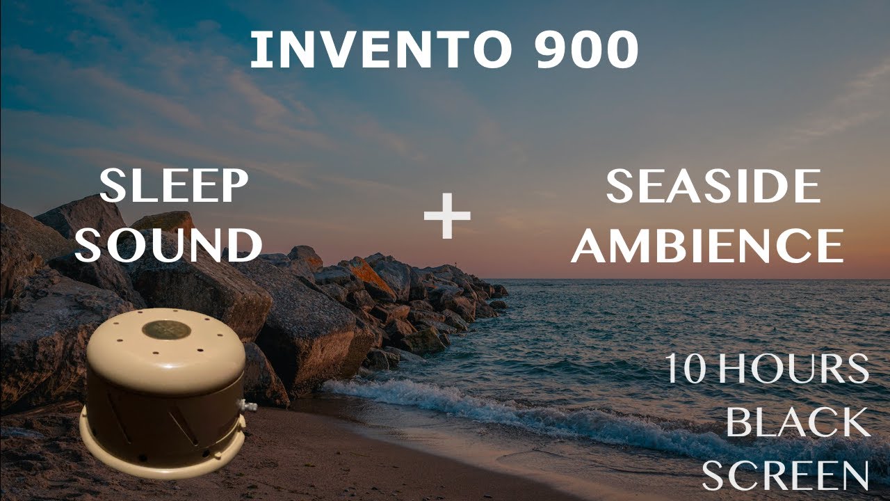 Vintage White Noise Machine & Seaside Ambience - 10 Hours / Black ...