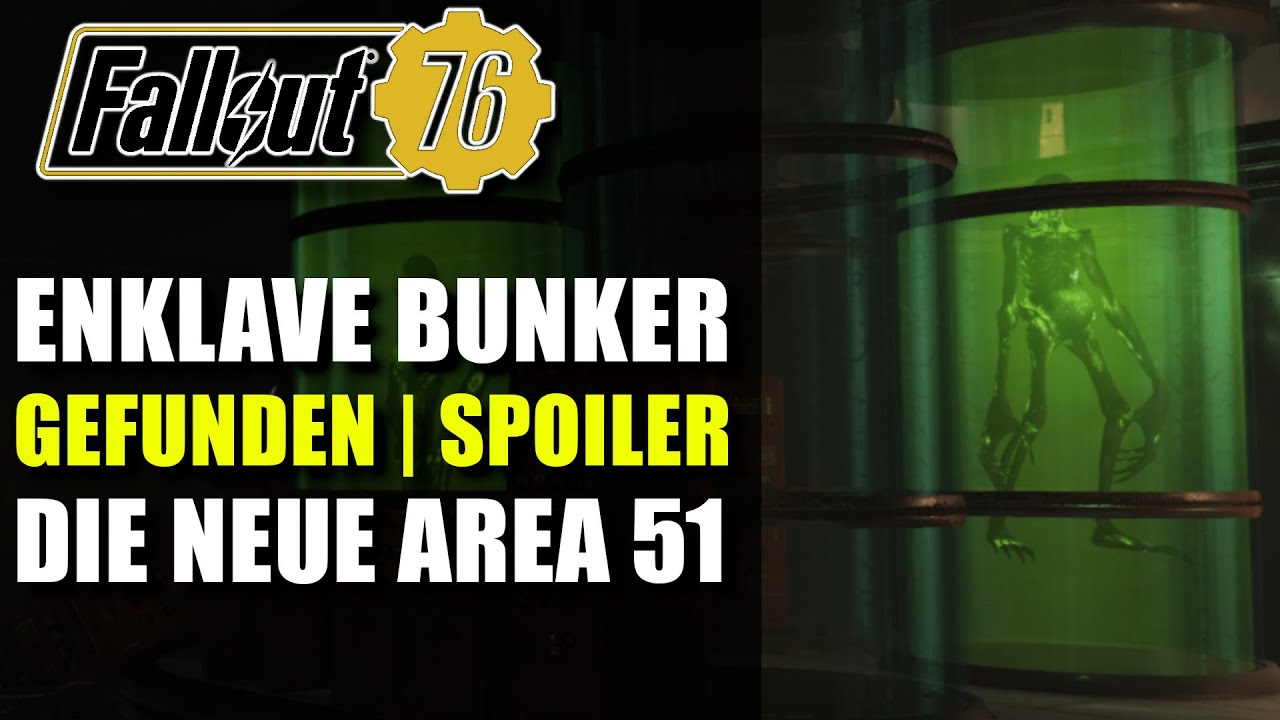 ENKLAVE BUNKER | Neue Location gefunden | Area 51 in Appalachia ...