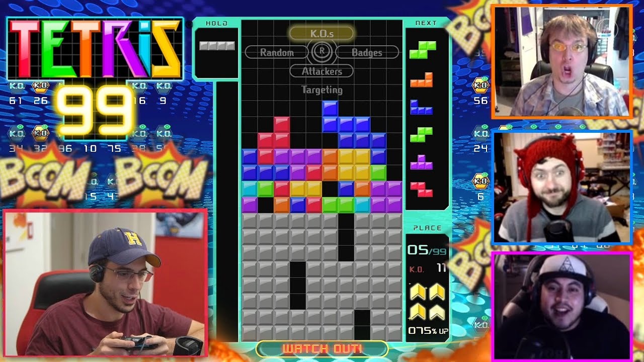 WHO IS THE BEST TETRIS 99 PLAYER?! (Tetris 99 | Friends & Fans) - YouTube