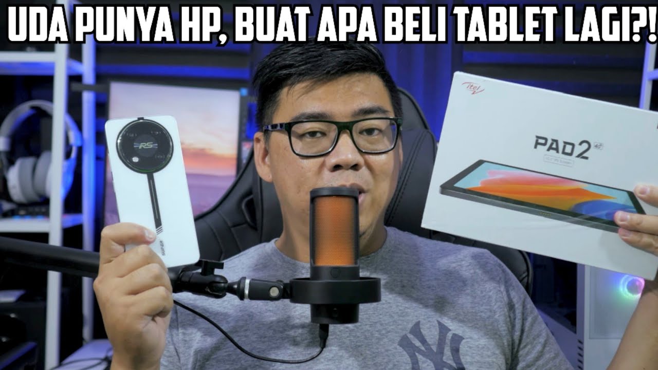6 ALASAN POKOK MEMBELI TABLET PADAHAL SUDAH PUNYA HP!! REVIEW ITEL PAD ...