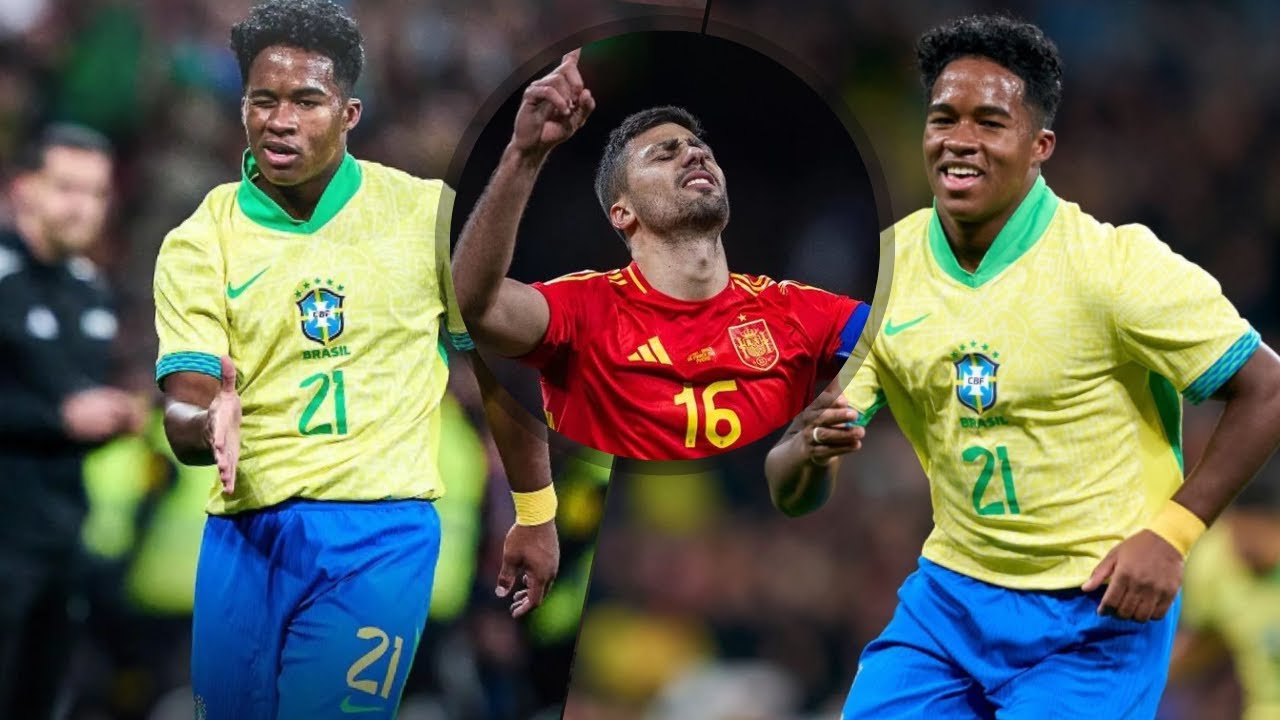 Spain 3-3 Brazil 🇪🇸 🇧🇷 Amazing Game | 2024 International Friendly - YouTube