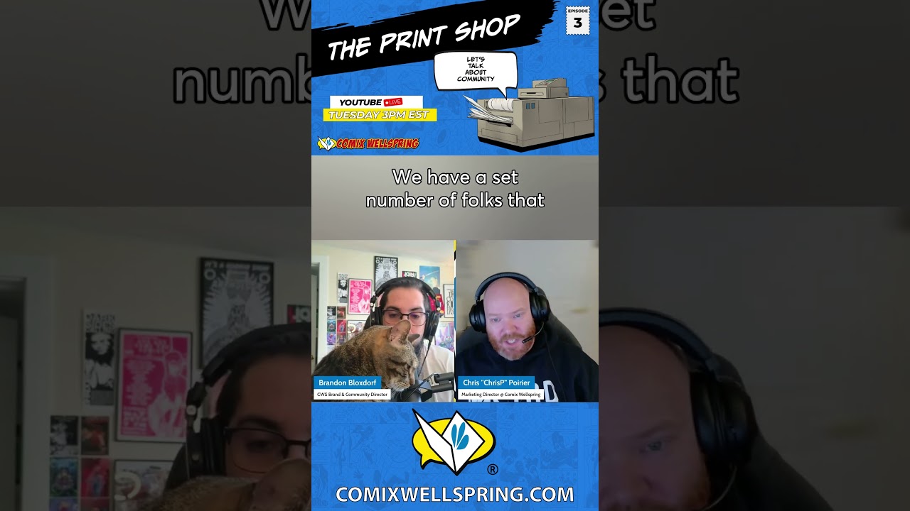 Print on Demand (POD) Talk on The Print Shop! #printing #comics # ...