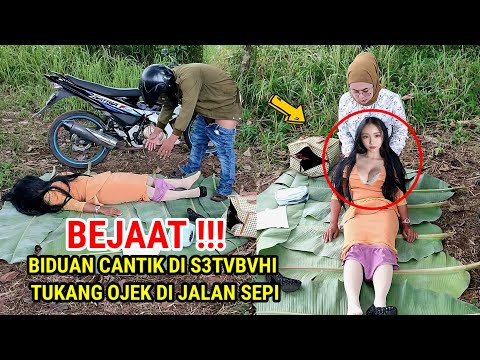 🔴 VIRAL !! BIDUAN CANTIK DI S3TVB-VHI TUKANG 0J3K DI JALAN SEPI,SAMPAI SEPERTI INI