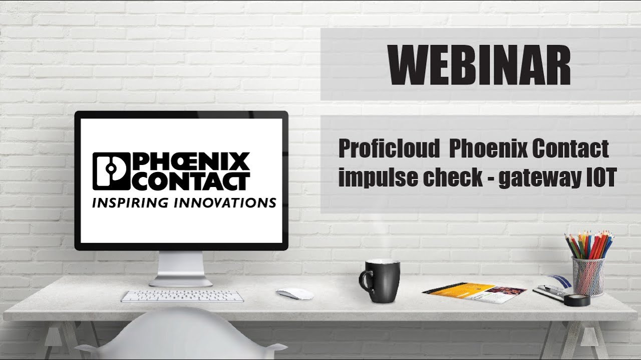Webinar Proficloud Phoenix Contact impulse check - gateway IOT - YouTube