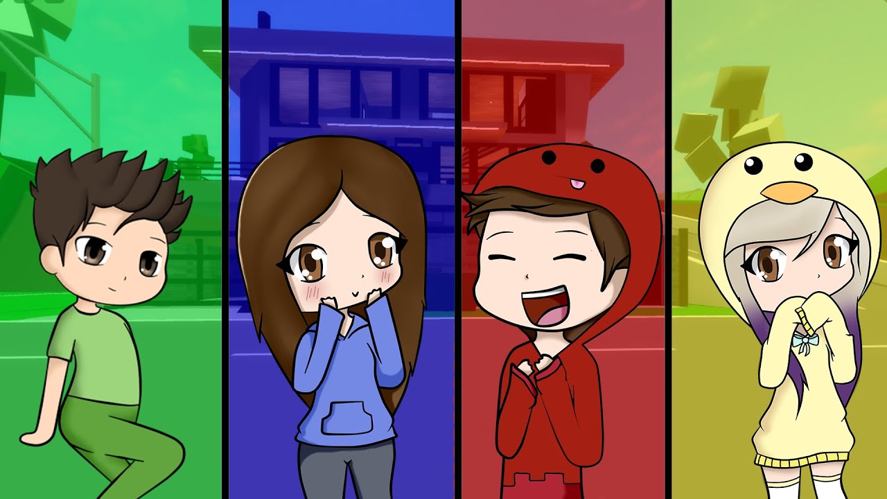 24 HORAS EN UN MUNDO MULTICOLOR CON EL TEAM ANORMAL EN BROOKHAVEN ...