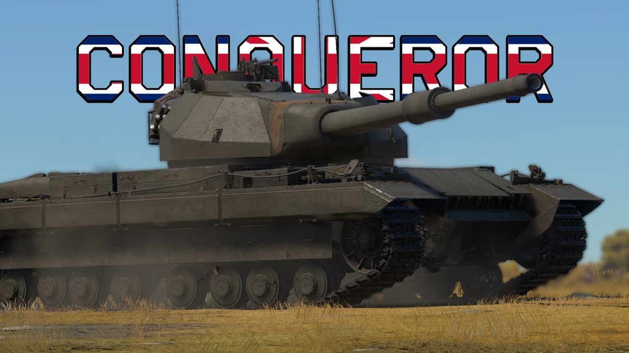 British 120mm Heavy TankㅣWar Thunder ConquerorㅣUHQ 4K - YouTube
