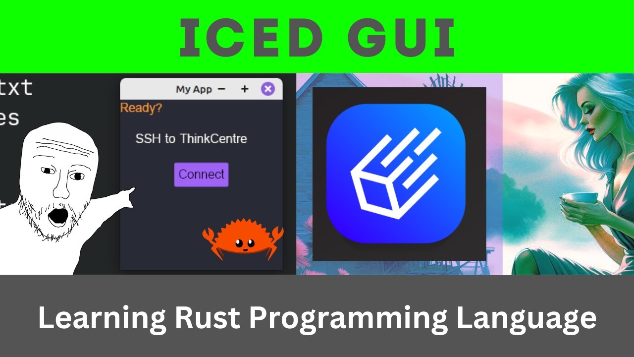 Iced Gui Rust Language Youtube