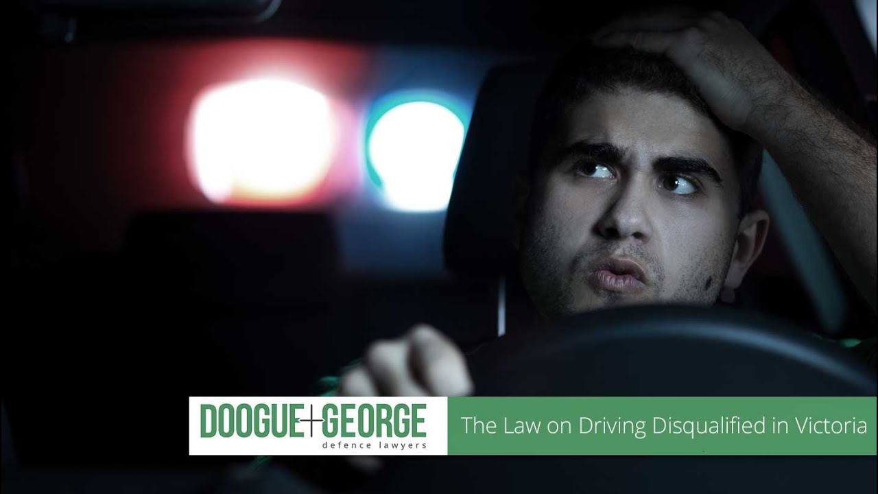 The Law on Driving Disqualified in Victoria - YouTube