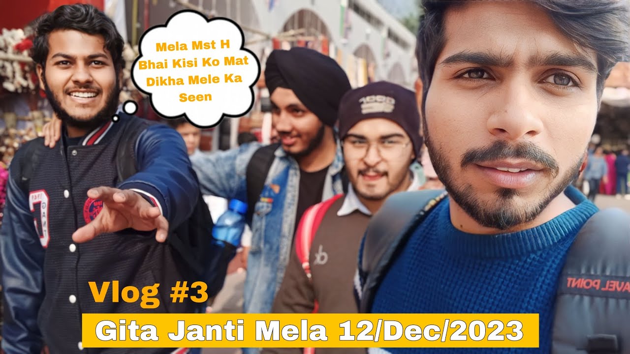 Gita Mahotsav 2023 | Gita Janti Vlog #3 | Tejvir Patlan | Haryanvi ...