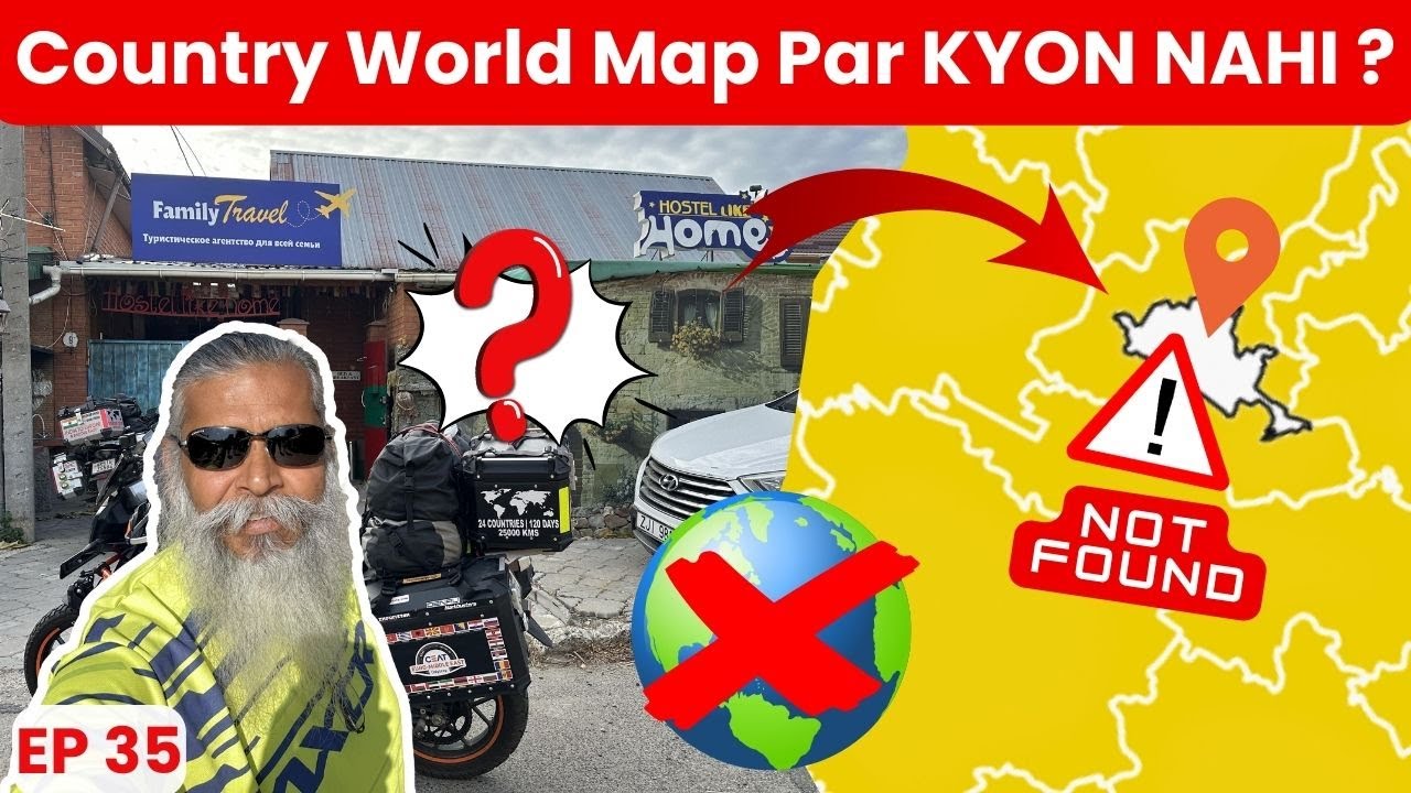 Ye COUNTRY World map me exist hi nhi krti hai 😲 | India to Europe and ...